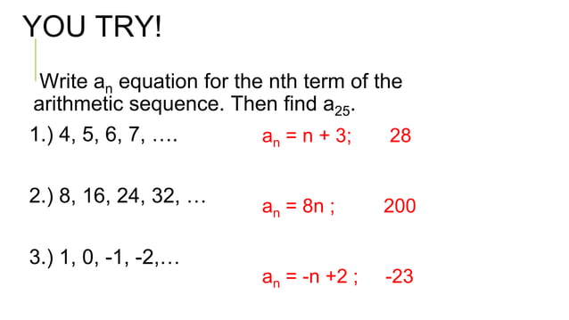 4.6 Part 2 Arithmetic Sequence .pptx