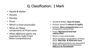 Mock Examination short case Club Foot.pptx