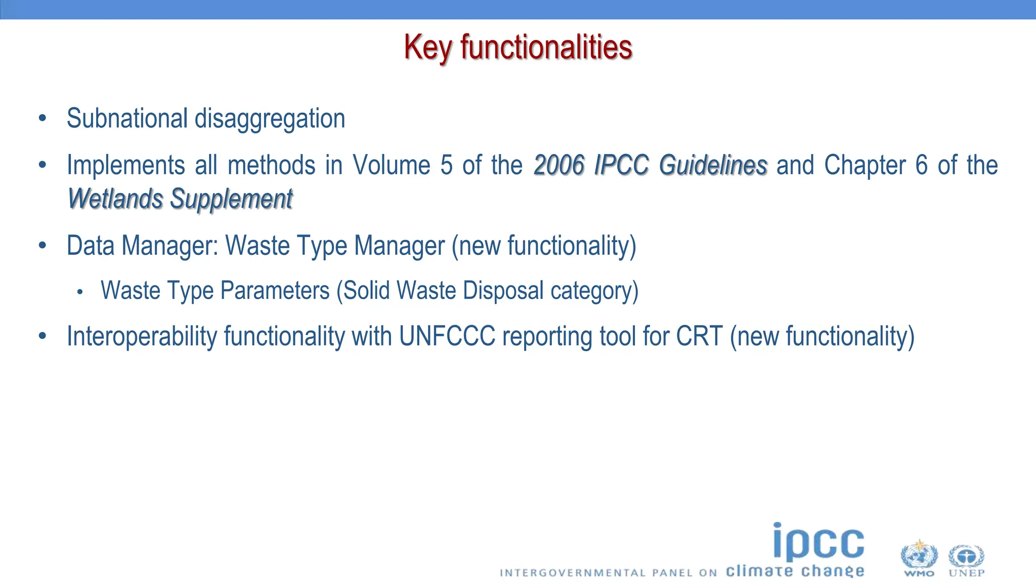 IPCC Inventory Software: Waste Sector | PPTX