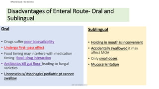 4. Route of Administration ( ROA).pdfNursing | PDF