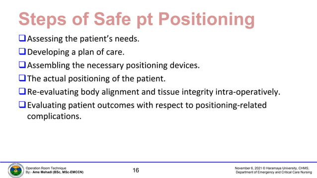 Receiving and Positioning Surgical Patient (1 hrs).pptx