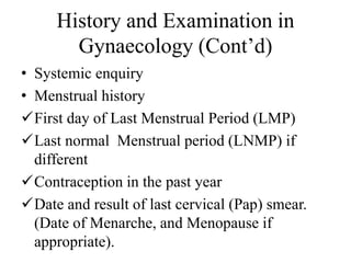 History and Examination.ppt