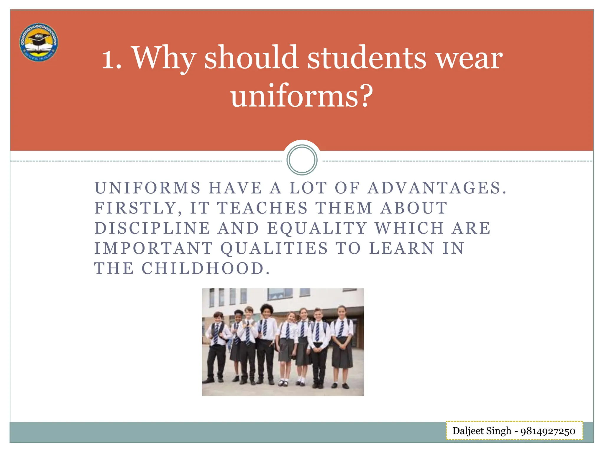 Describe a uniform you wear at your school or company. Latest Ielts Cue ...