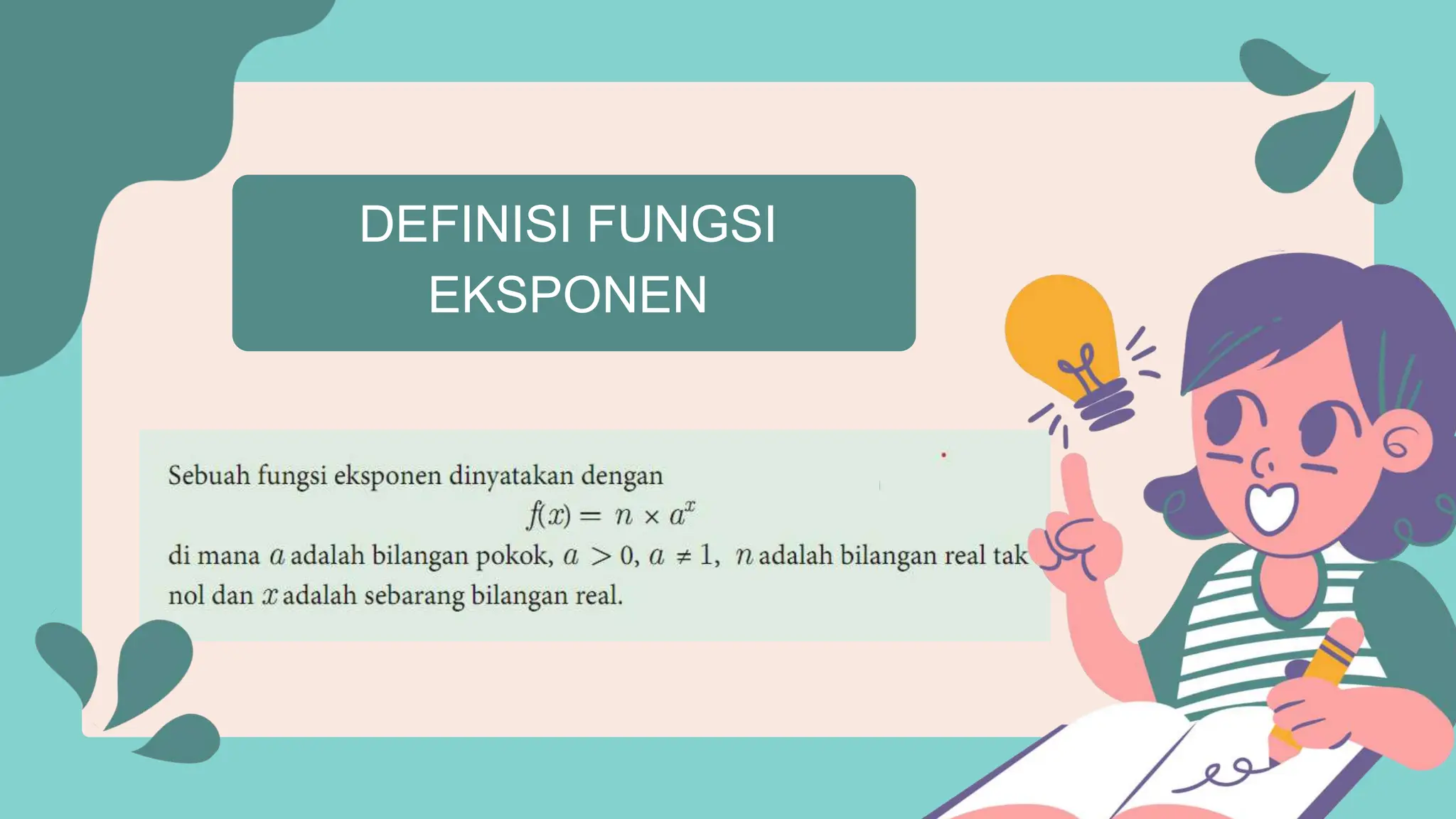 Fungsi Eksponen Matematika Kelas X (Kurikulum Merdeka) | PPTX