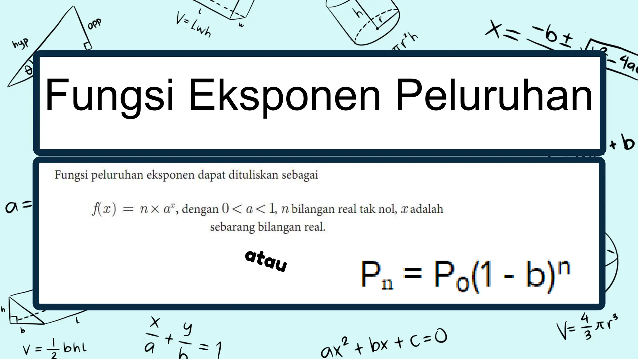 Fungsi Eksponen Matematika Kelas X (Kurikulum Merdeka) | PPTX