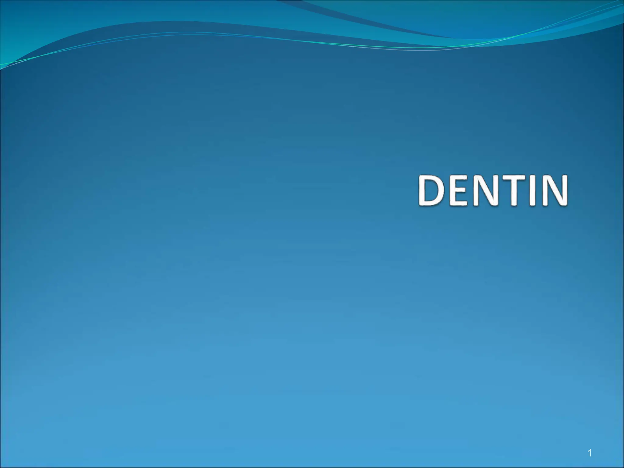 4.DENTIN.ppt dental histology 1st year Bds | PPT