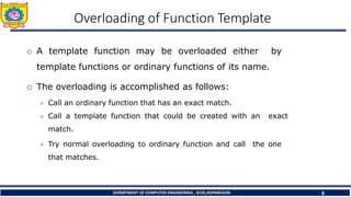 4.1 Function Templates,Overlaoding Function Templates.pptx
