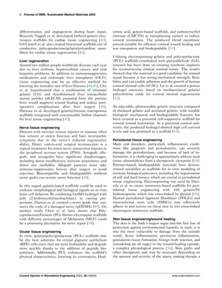 Gelatin-based scaffolds: An intuitive support structure for ...