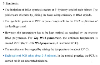 4. Brief introduction to Polymerase Chain Reaction.pptx