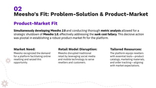 Meesho - Case Study | Fash Near Failure | Pivoting | PDF