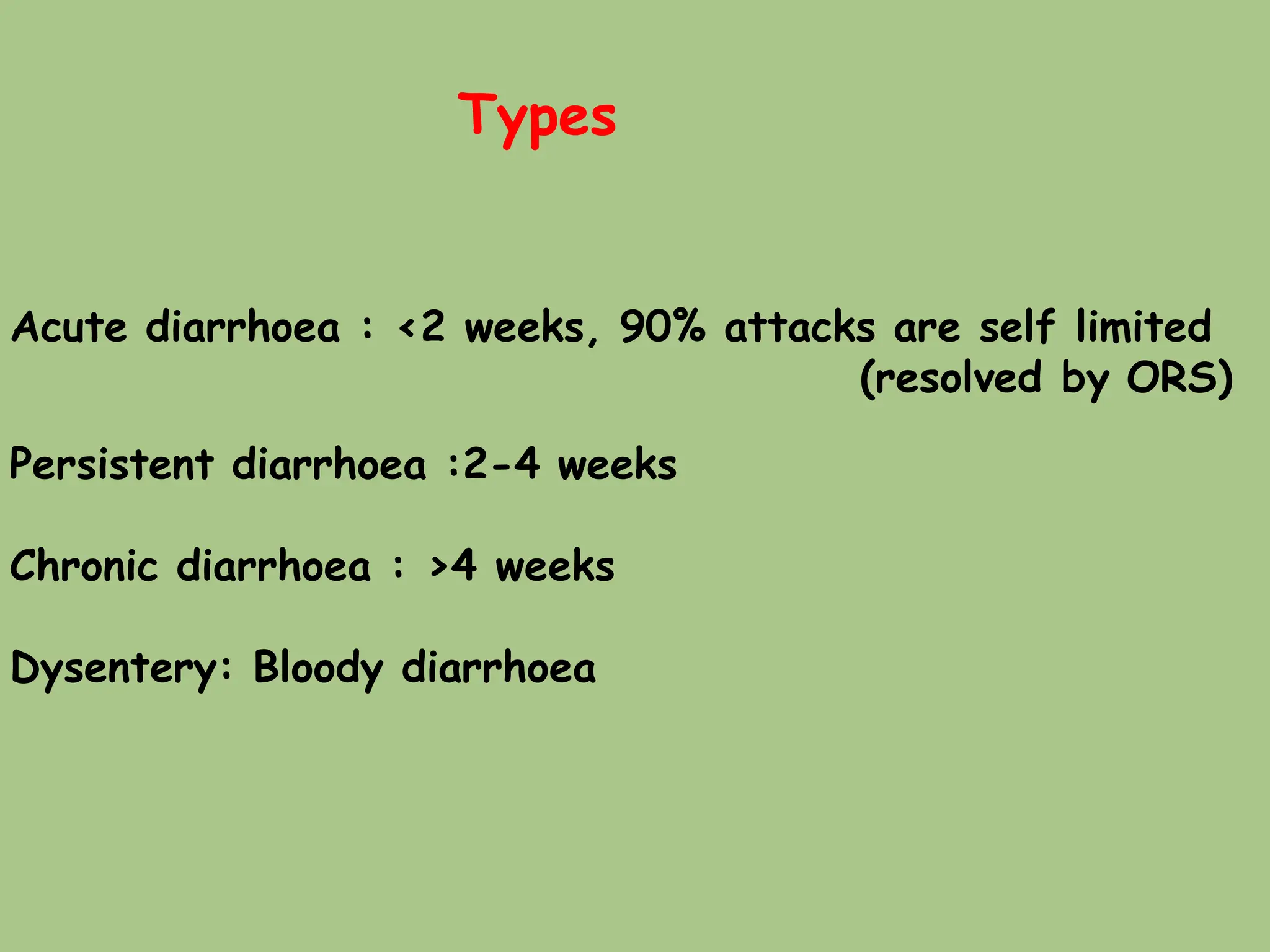 4. acute diarrhoeal disease.pptx for bsc | PPTX