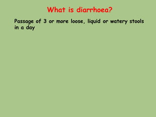 4. acute diarrhoeal disease.pptx for bsc | PPT