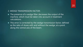 4. Isodose Distribution In Radiation Oncology .pptx | Physics | Science