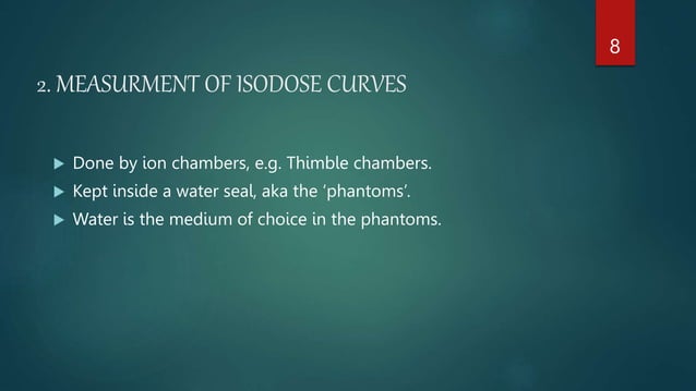 4. Isodose Distribution In Radiation Oncology .pptx | Physics | Science