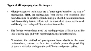 4.2 Micropropagation-Concept and techniques3.pptx | Gardening | Home ...