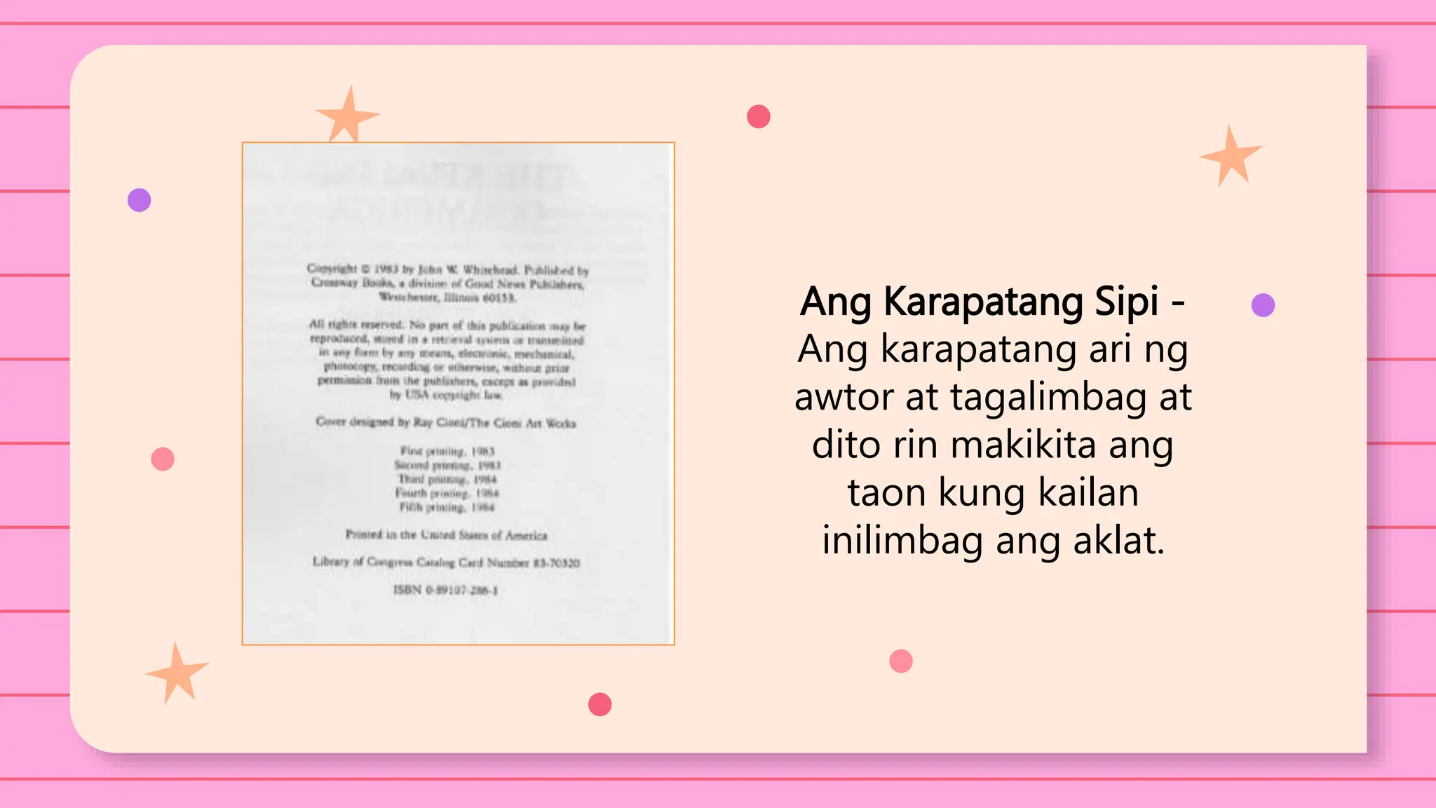 4. BA-FILIPINO4-BAHAGI NG AKLAT-ANGKOP NA PAMAGAT-TR.STEPH.pptx