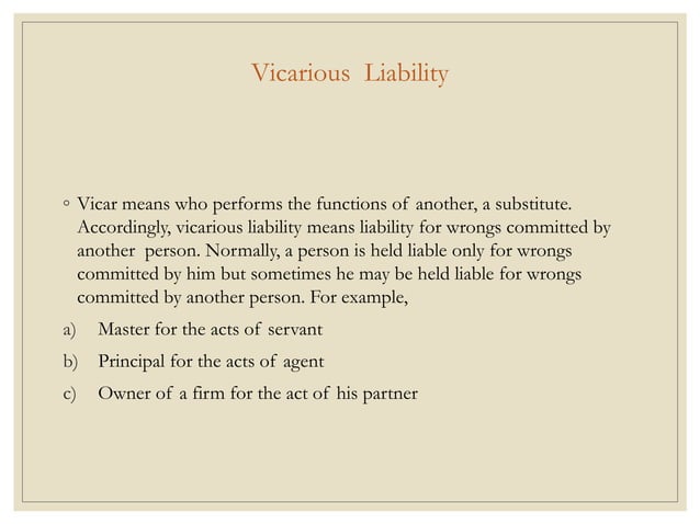 Lecture 4. Lecture on Vicarious Liability.pptx