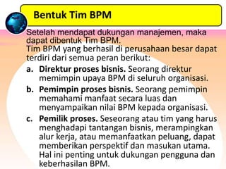 Strategi Perbaikan Proses Bisnis + Business Process Reengineering (BPR ...