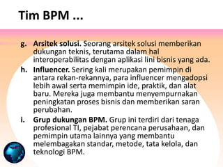 Strategi Perbaikan Proses Bisnis + Business Process Reengineering (BPR ...