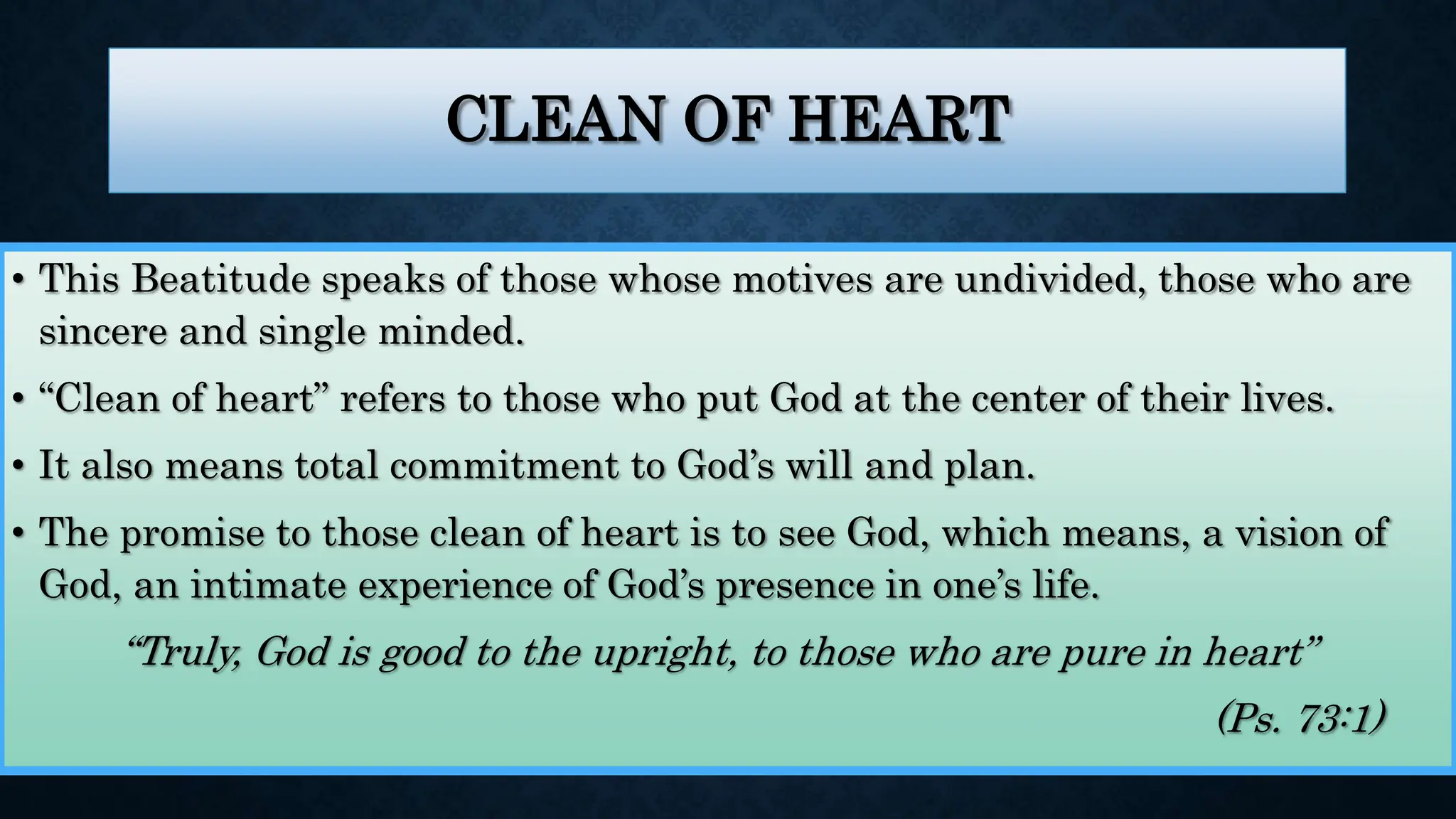 4. The Beatitudes/Sermon on the mount.pptx