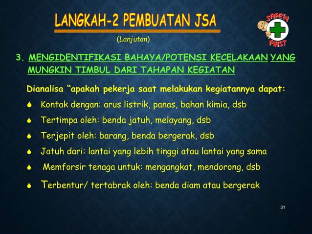 Materi Kesehatan dan Keselamatan Kerja (JSA).ppt