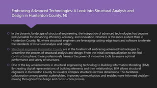 Embracing Advanced Technologies: A Look into Structural Analysis and ...