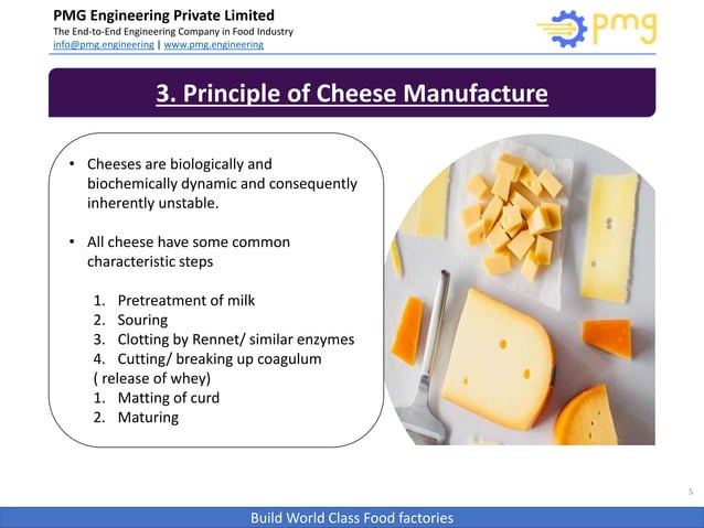 Cheese manufacturing.pptx............... | PPTX | Agriculture | Industries