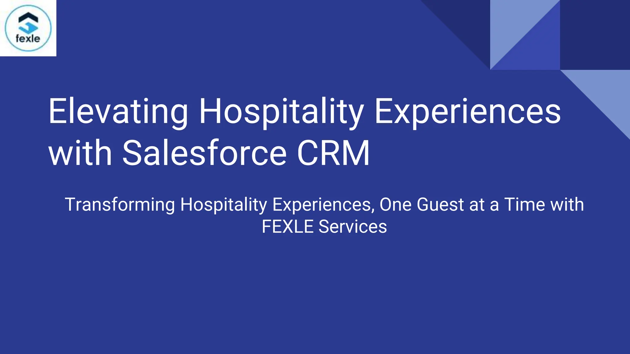 Leverage Salesforce's Hospitality Management Tools to Improve the Guest ...