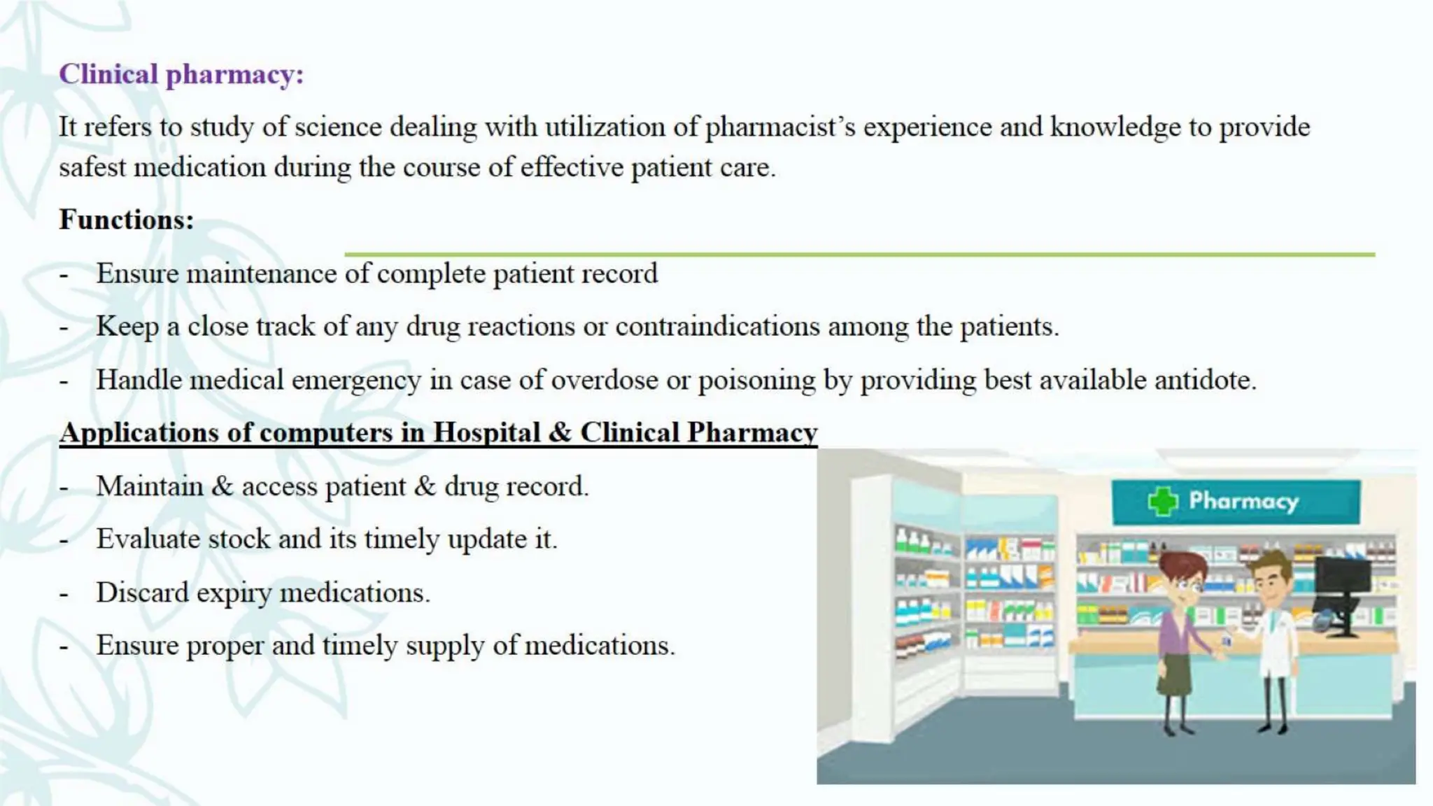 4. APPLICATION OF COMPUTERS IN PHARMACY.1.pptx