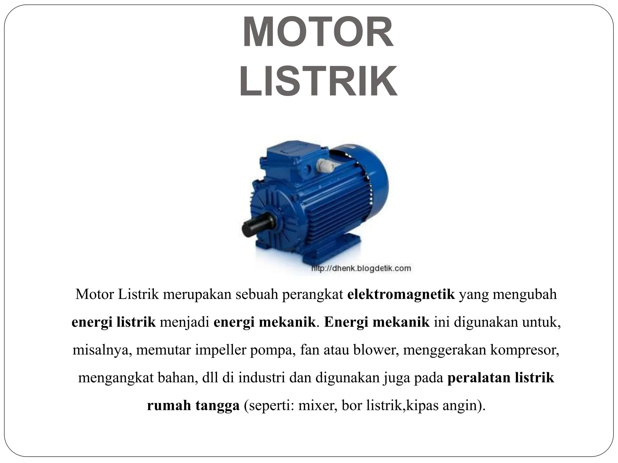 motor ac sinkron terkait dengan definisi, cara kerja, fungsi | PPT