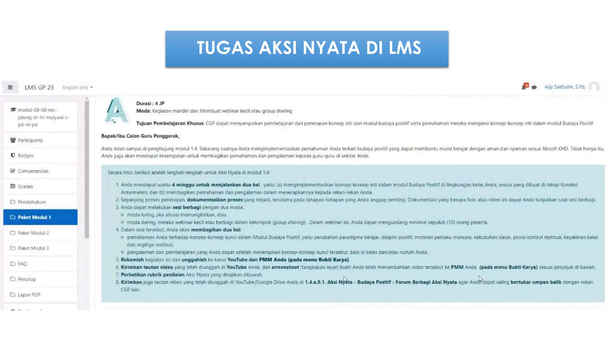 4. MENGUNGGAH AKSI NYATA dalam LMS untuk CGP.pptx