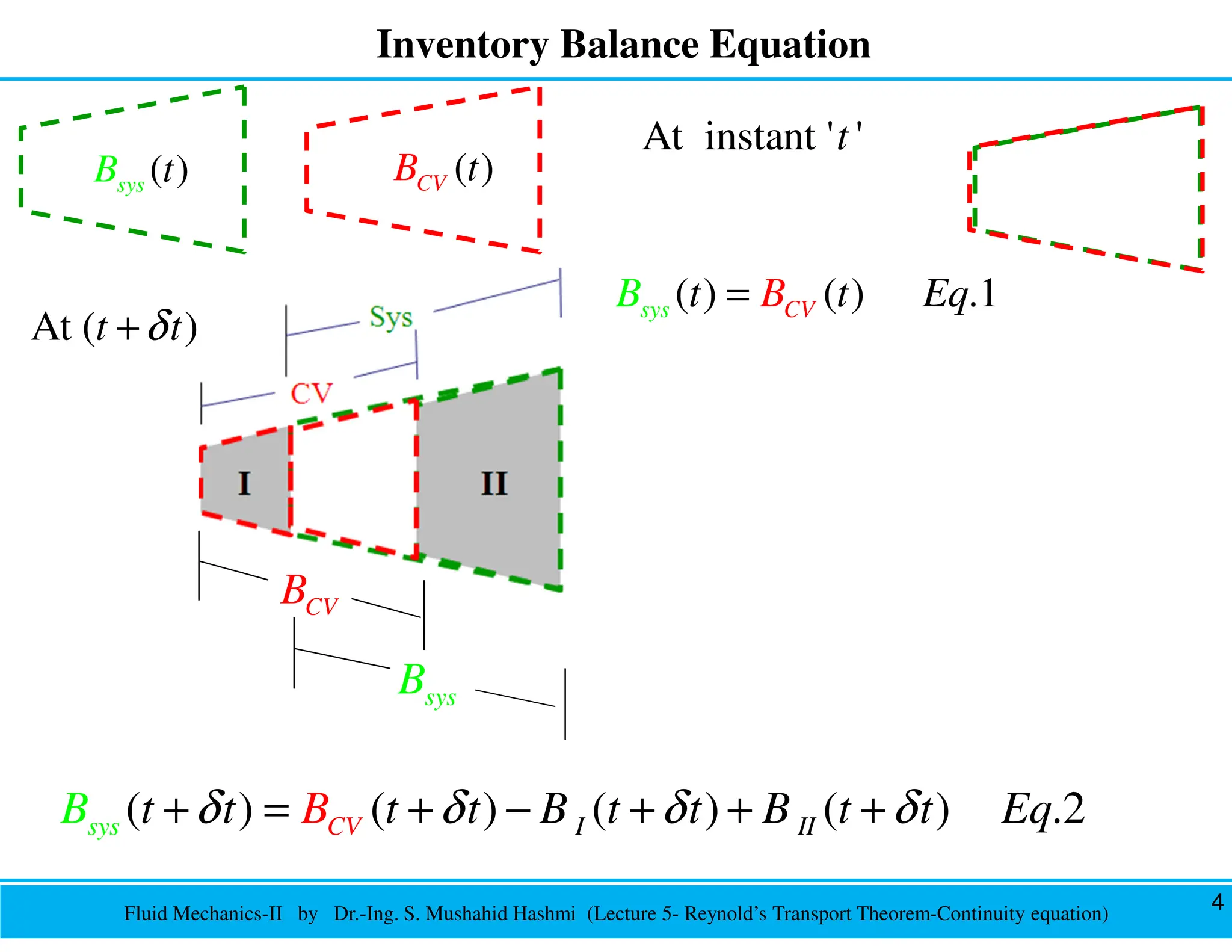 4. Lecture 5 Reynolds Transport Theorem -Continuity equation by ned.pdf ...