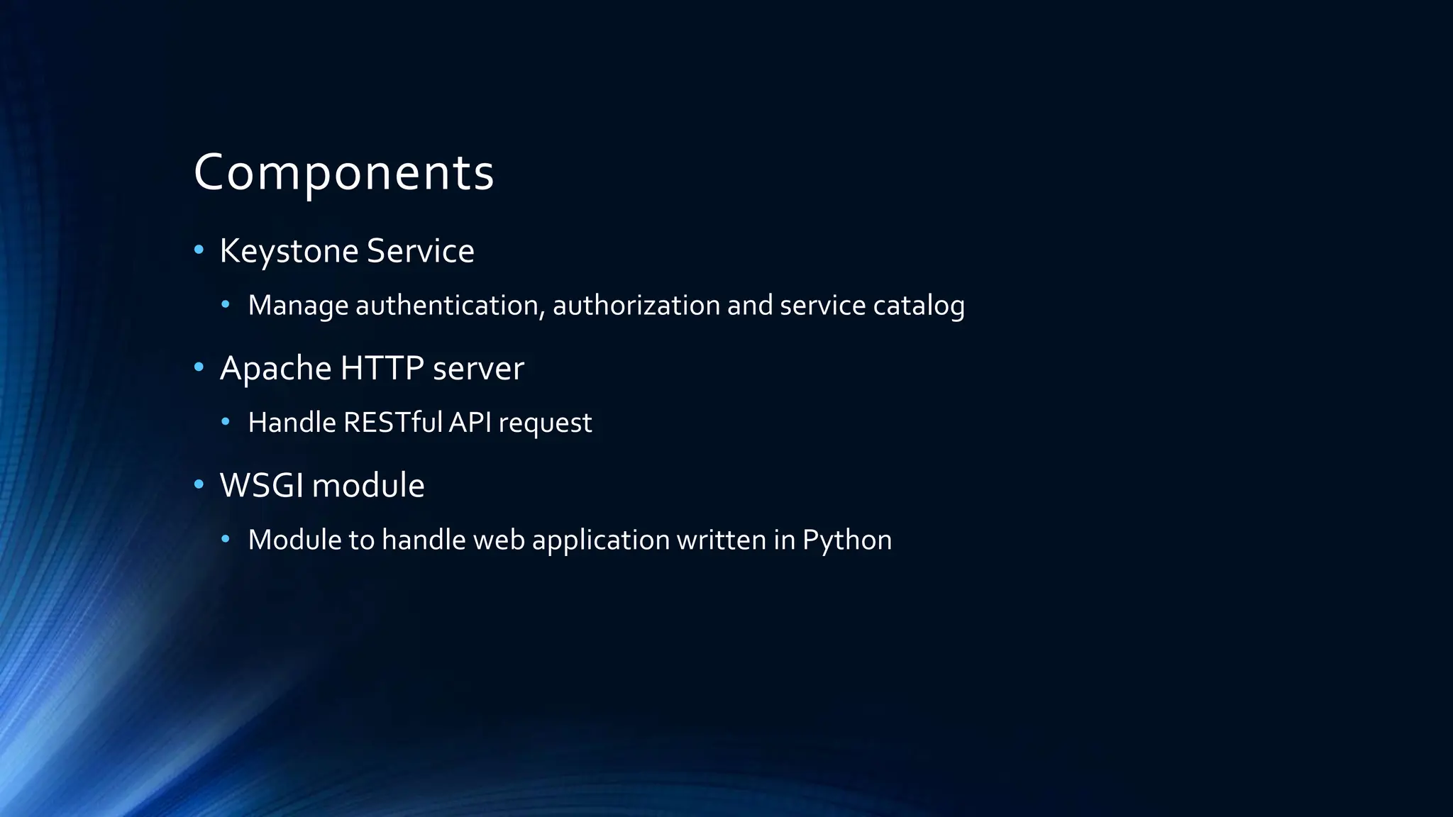 Controller Keystone Technical Documentation | PPT