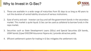 4. Investment in Government Securities - Why and How for Retail ...