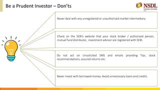 4. Investment in Government Securities - Why and How for Retail ...