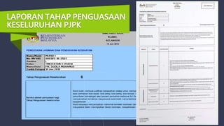PBD PJ - BARU PBD RUJUKAN DAN PAPARAN PENILAIAN BILIK DARFAH PJPK PBD | PPTX