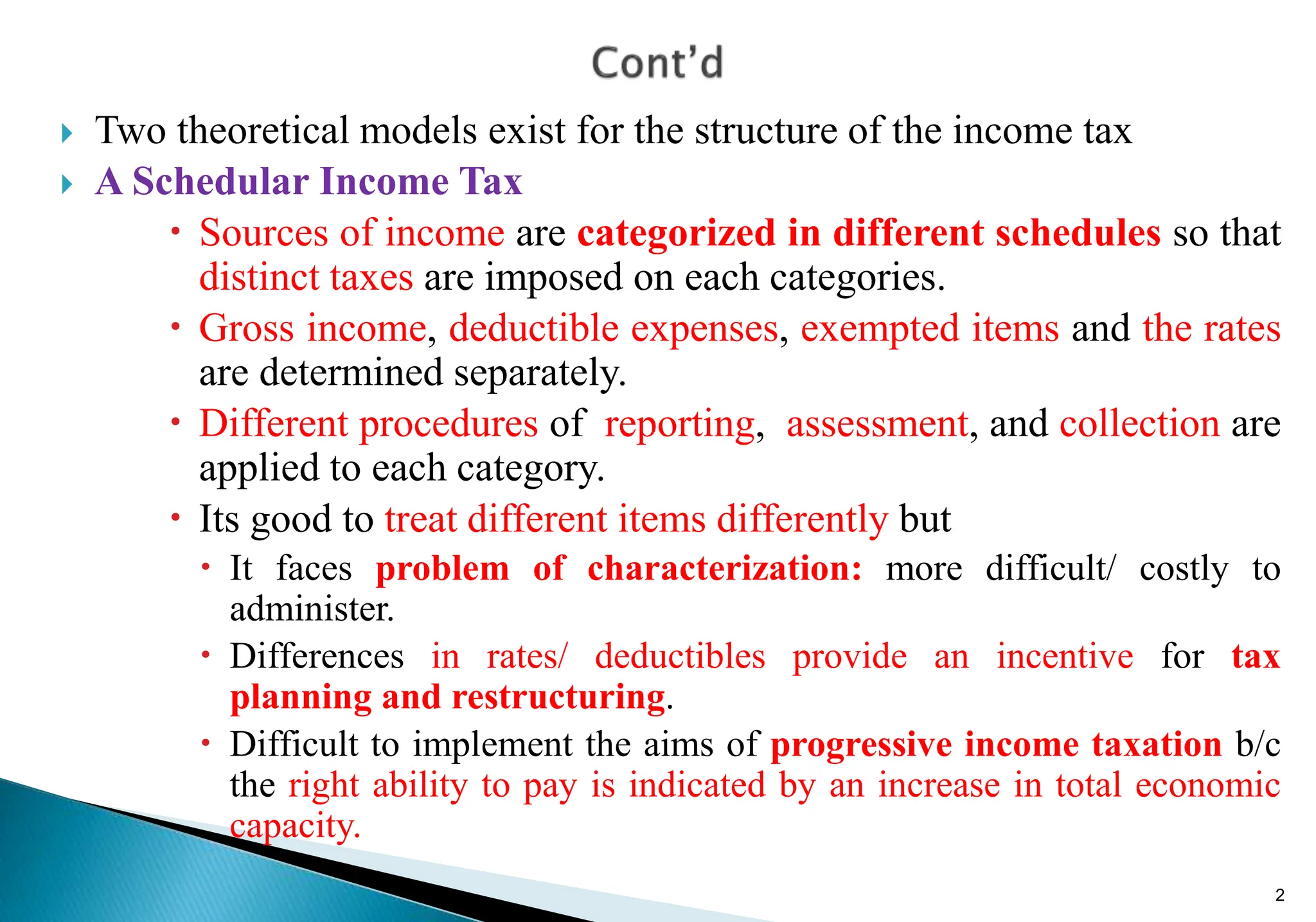 4. Structural Design in Income tax system.pptx