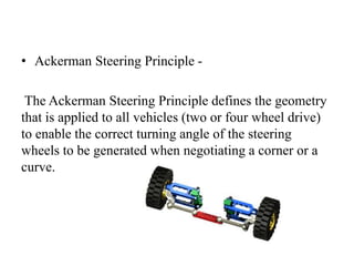 4. STEERING SYSTEM in automobile engineering | PPTX