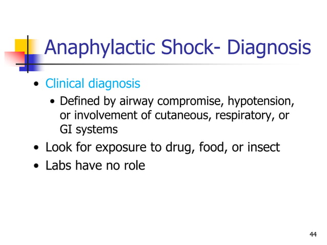 Shock definiton types pathophysiology.ppt
