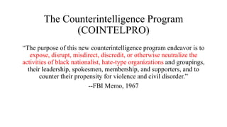 4.4.24 Black Radicalism and Government Repression.pptx