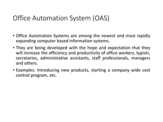 4.Computer Based information system pptx | PPTX | IT and Internet ...