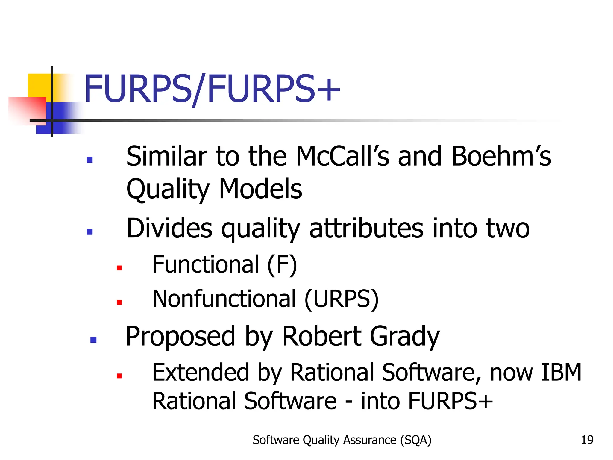 Software Quality Models Presentation.pptx | Computer Software and ...