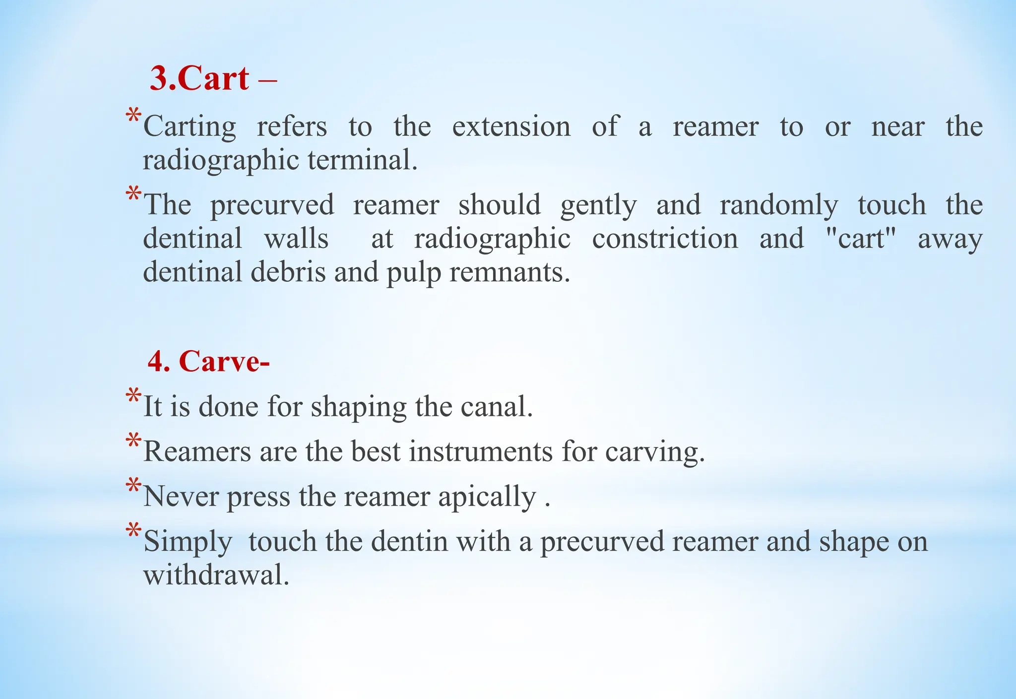 4. Biomechanical Preparation INTRO AND TECHNIQUES | PPT
