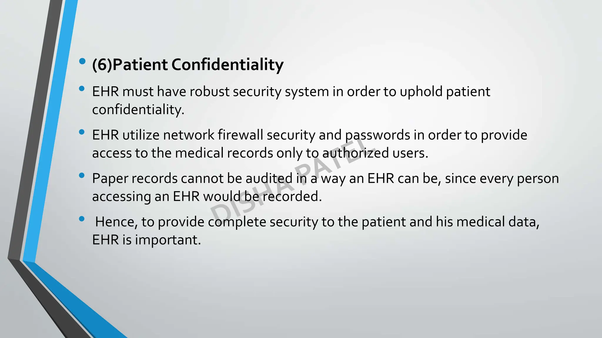 4.1 Shared care & Electronic Health Record | PPTX