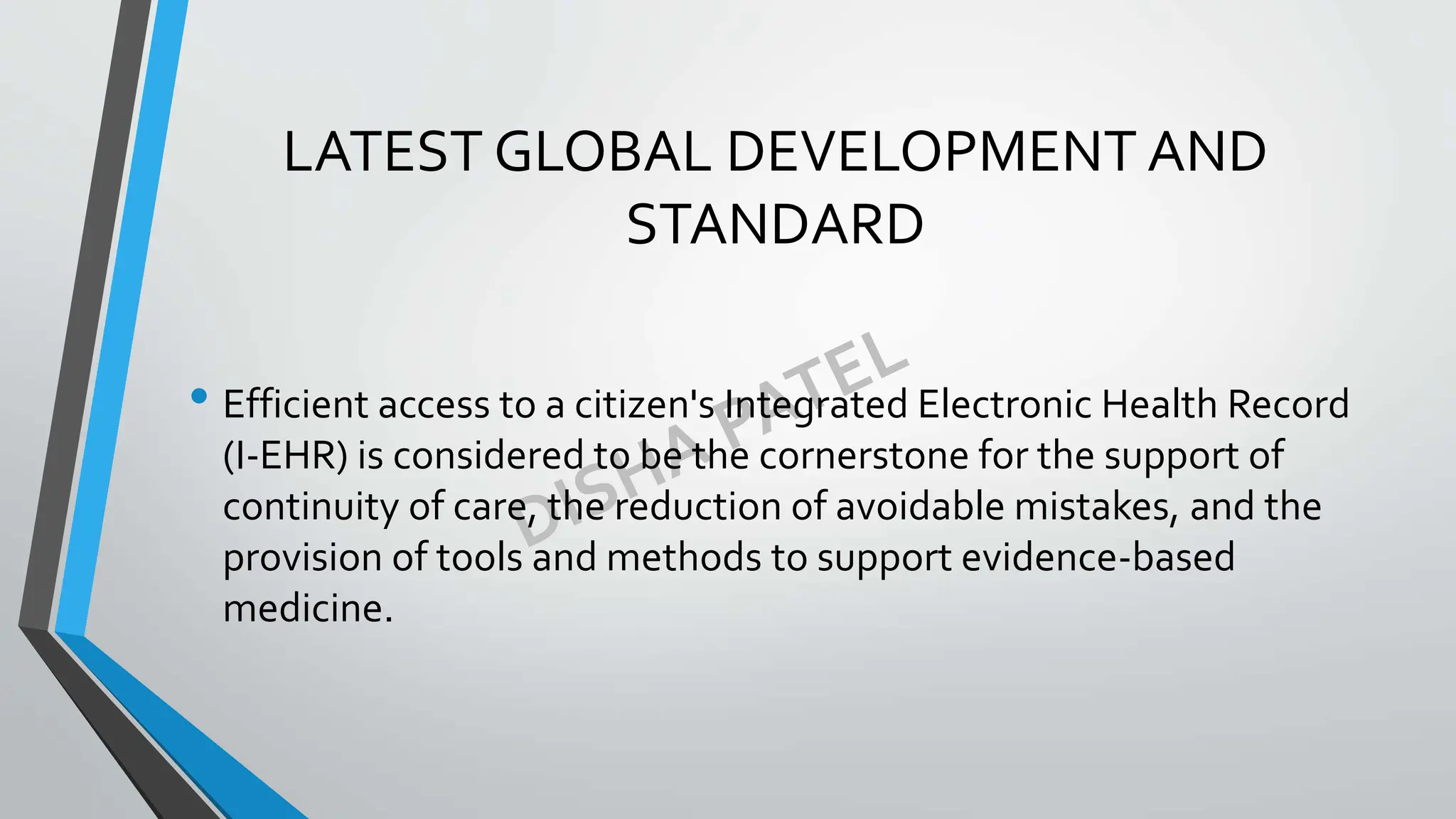 4.1 Shared care & Electronic Health Record | PPTX