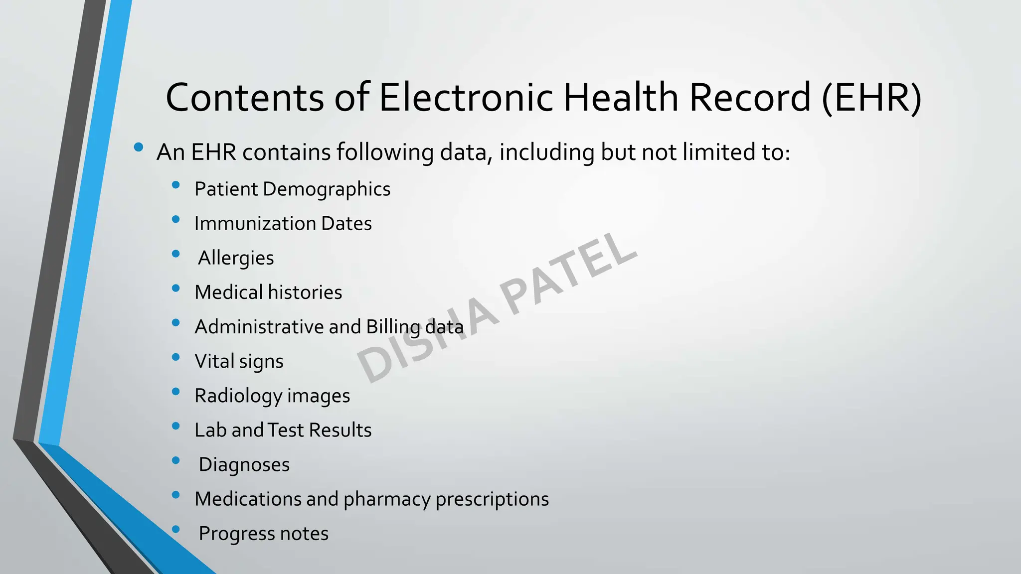 4.1 Shared care & Electronic Health Record | PPTX
