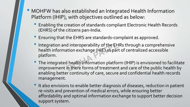 4.1 Shared care & Electronic Health Record | PPTX | Health Insurance ...