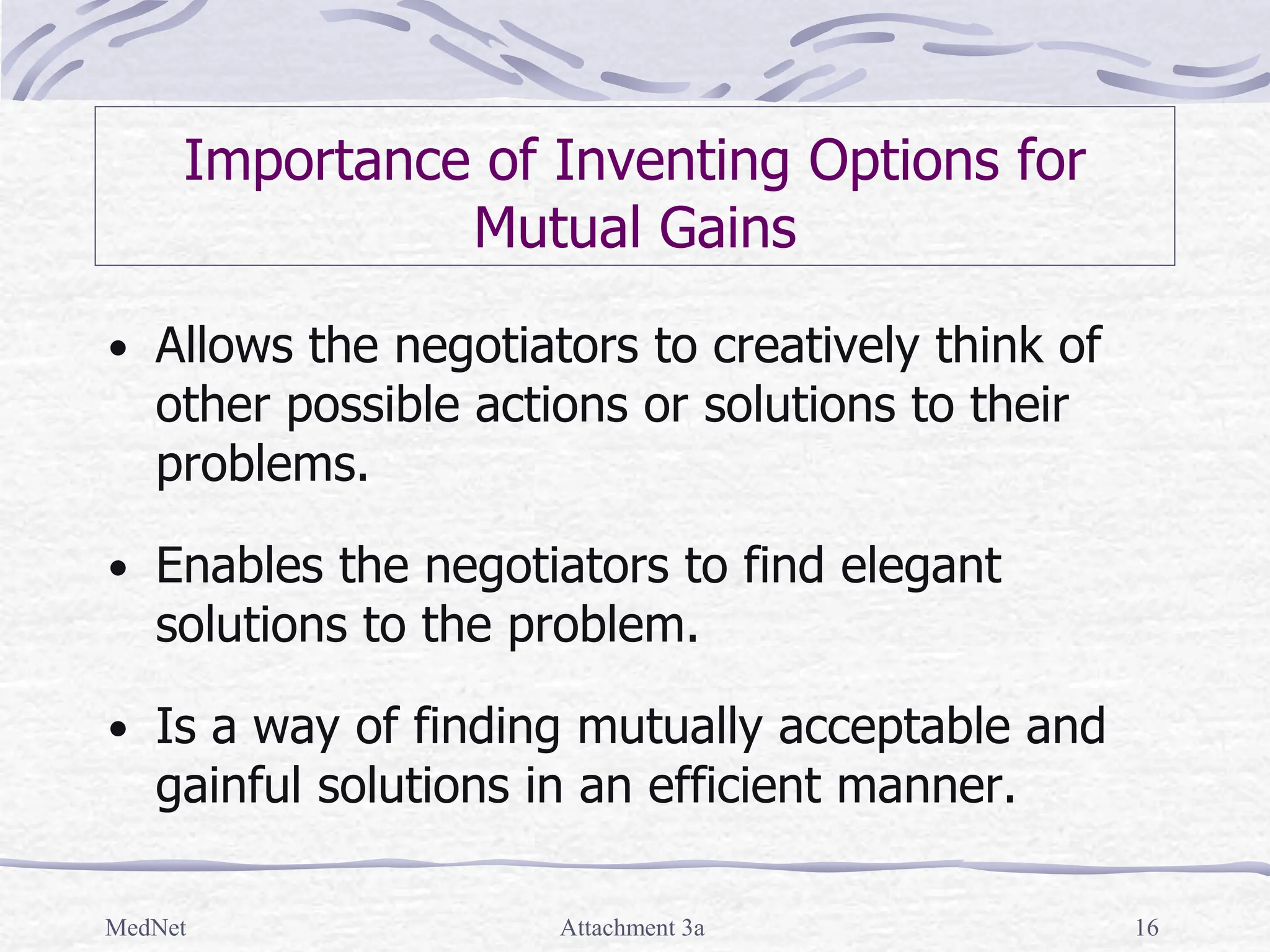 Effective Negotiation in conflict resolution | PPT