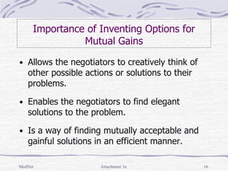 Effective Negotiation in conflict resolution | PPT
