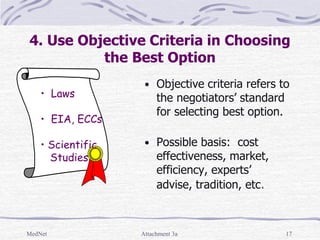 Effective Negotiation in conflict resolution | PPT